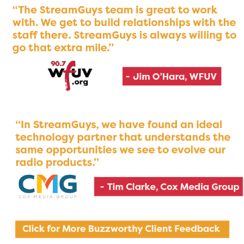 StreamGuys - We're the streaming experts